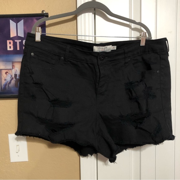 torrid | Shorts | Torrid Distressed Shorts | Poshmark